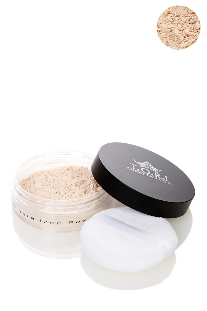 Talc-Free Translucent Loose Face Powder LPW-100 - TORI Cosmetics, U.S.A