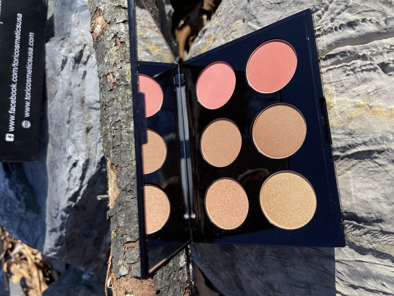 6 Shades Pro Cheek Palette - TORI Cosmetics, U.S.A